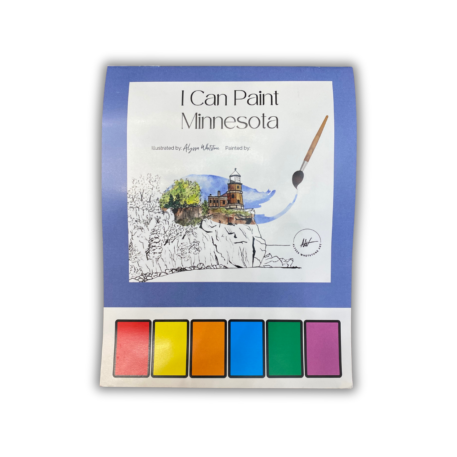 I Can Paint Minnesota - Kids Painting Book – Minnesconsin Gallery